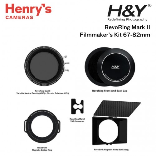 H&Y RevoRing Mark II Filmmaker's Kit 67-82mm